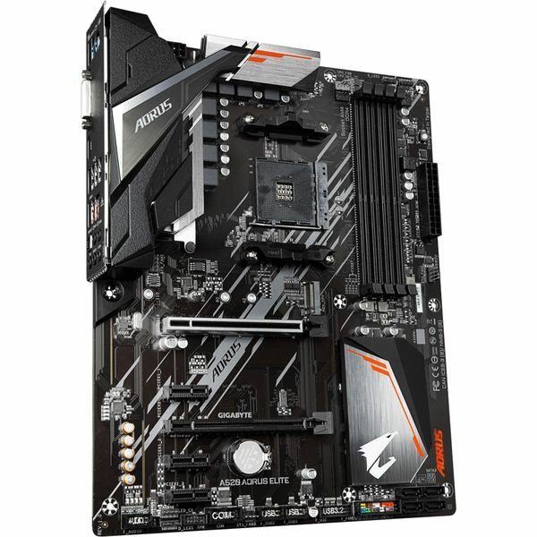 Материнская плата Gigabyte A520 Aorus Elite, сокет AM4, чипсет AMD A520