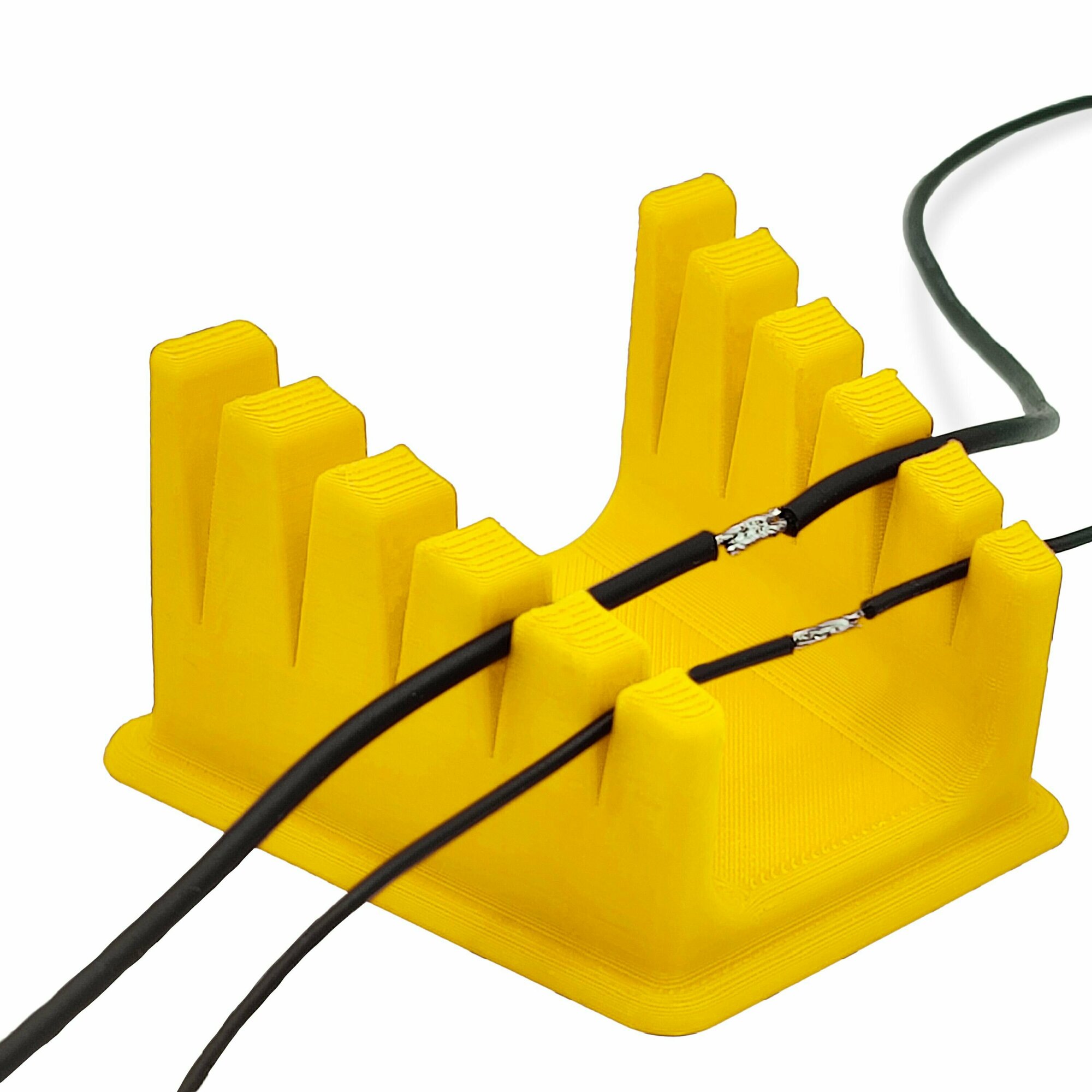 Держатель для пайки проводов / третья рука, Желтый