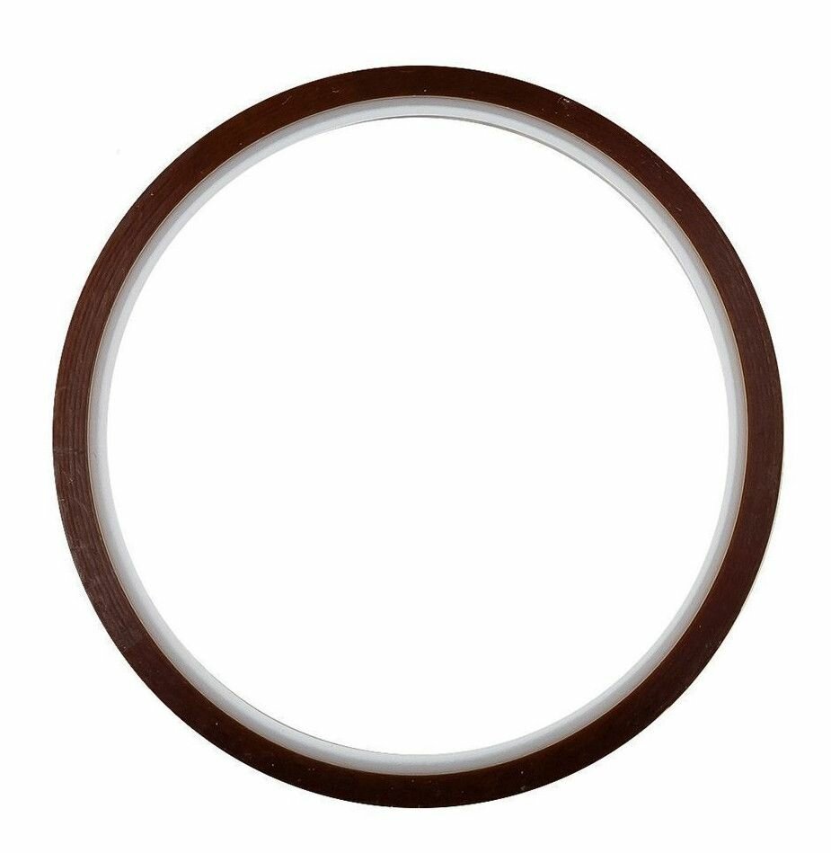 Термостойкий скотч (термоскотч) 10мм, до 300 градусов цельсия, медный