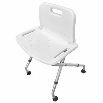 Табурет в ванну для купания регулировка по высоте, складной для взрослых, пожилых людей и инвалидов людей с ограниченными возможностями