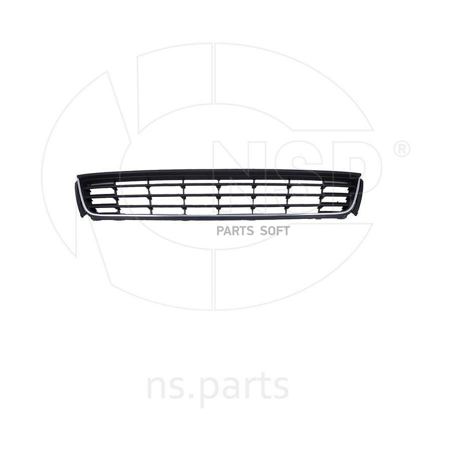 Решетка бампера переднего VOLKSWAGEN Polo sedan (-15)