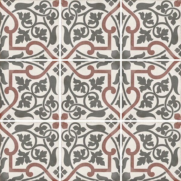 Керамогранит EQUIPE ART NOUVEAU FOLIES BERGERE (24406) матовый 20x20 (25шт. 1м2)