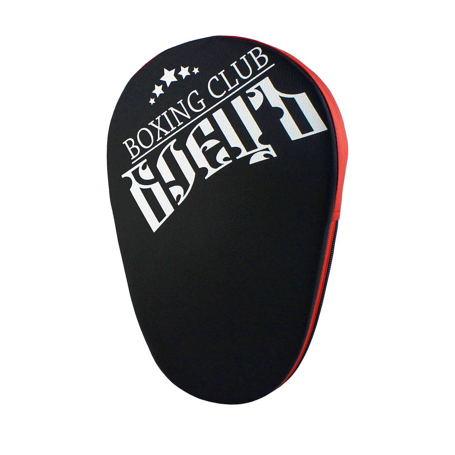 Лапы боксерские прямые Bf "боецъ" 211 (черно-красные)