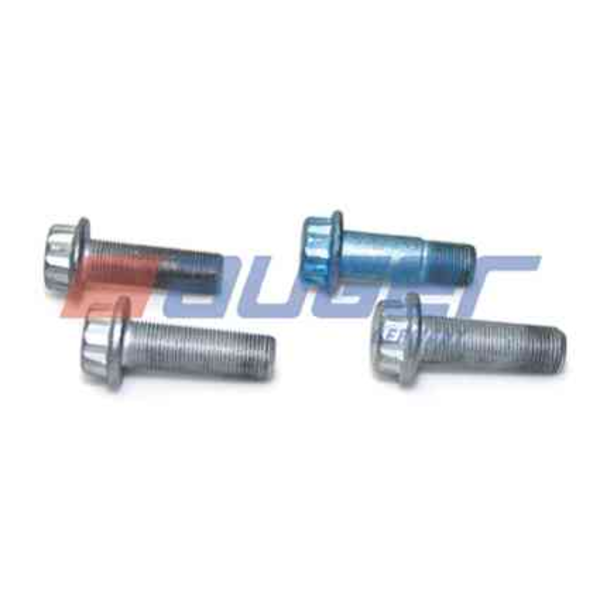 AUGER 70678 комплект болтов крепления тормозного диска 4 штуки\ saf