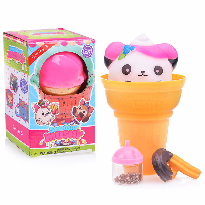 Игрушка-сюрприз "Мороженое" 24511, мягкий материал, от 3 лет