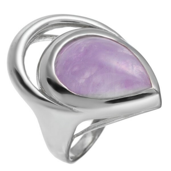 Кольцо, серебро, 925 проба, аметист