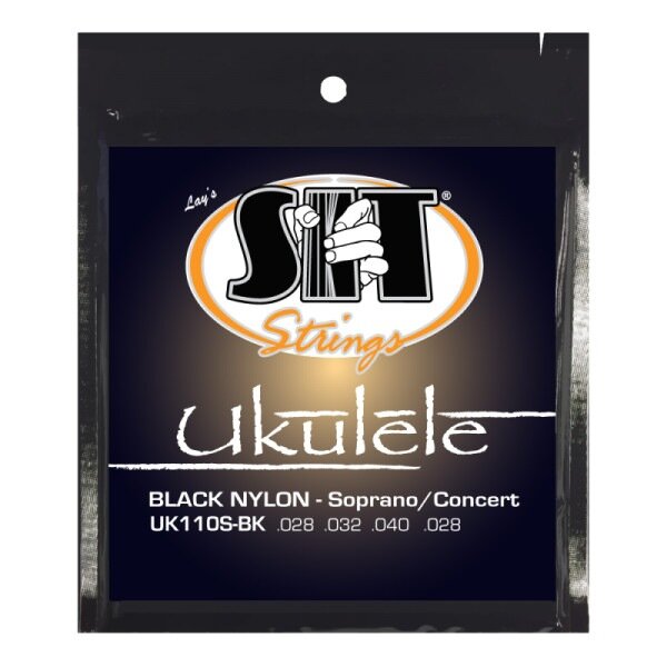 Струны для укулеле S I T UK110S-TI, Ukulele Standard Black Soprano-Concert 28-28