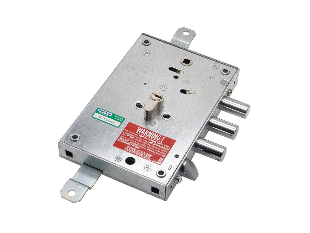 Замок врезной Mottura Gorilla 87.377. Q/37 - Левый