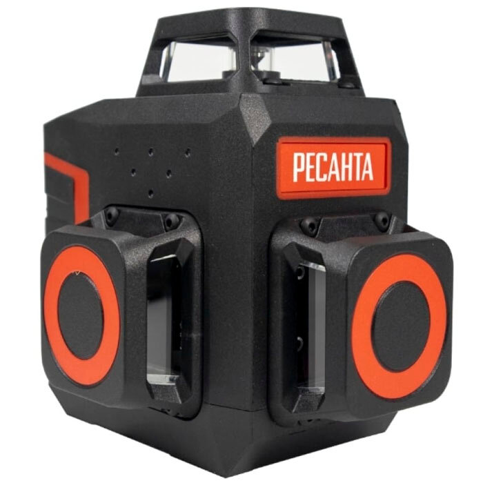 Лазерный уровень Ресанта ПЛ-3Х360ШС Green 61/10/528 black-red