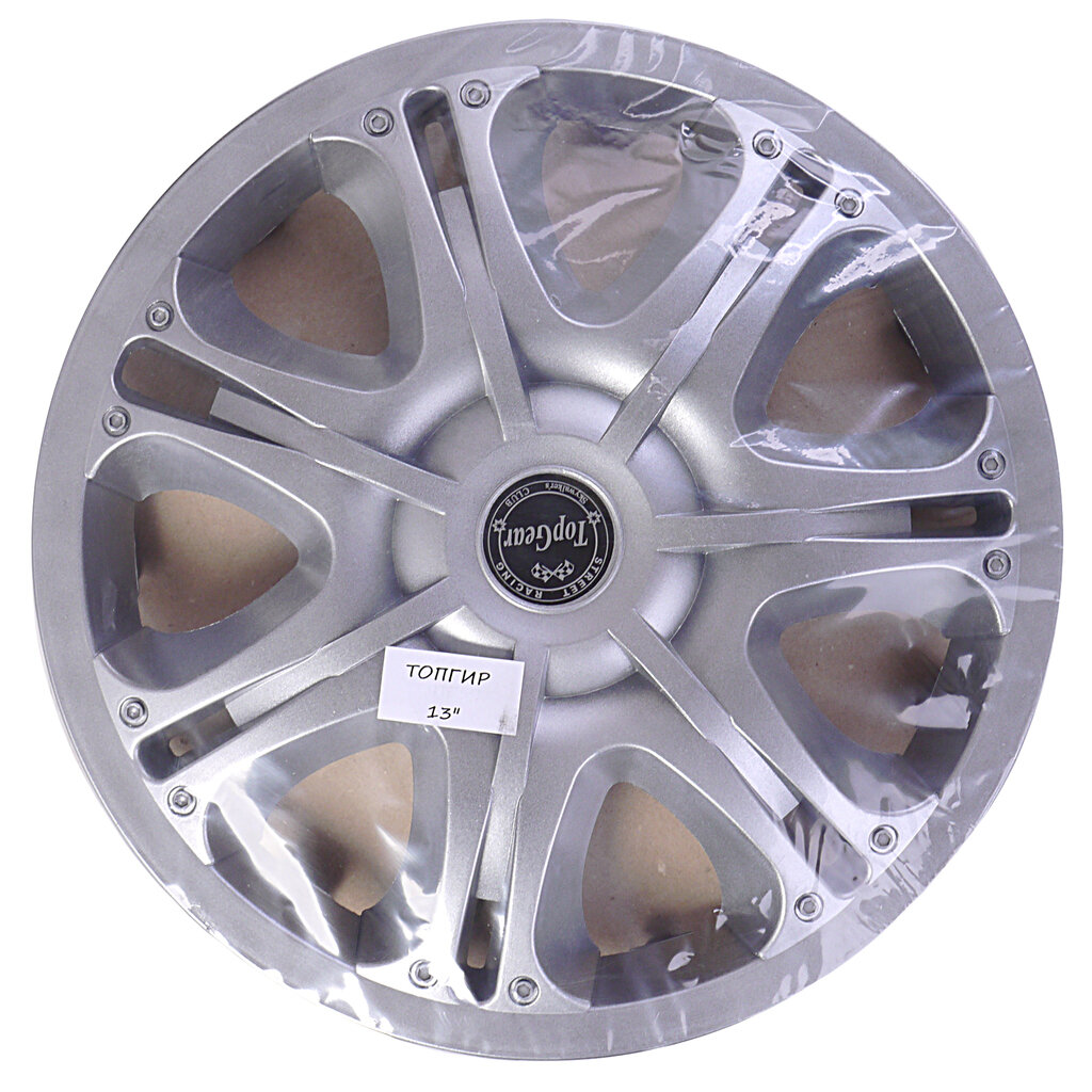 Колпак колеса R-13 серый ТОП ГИР комплект 4шт.