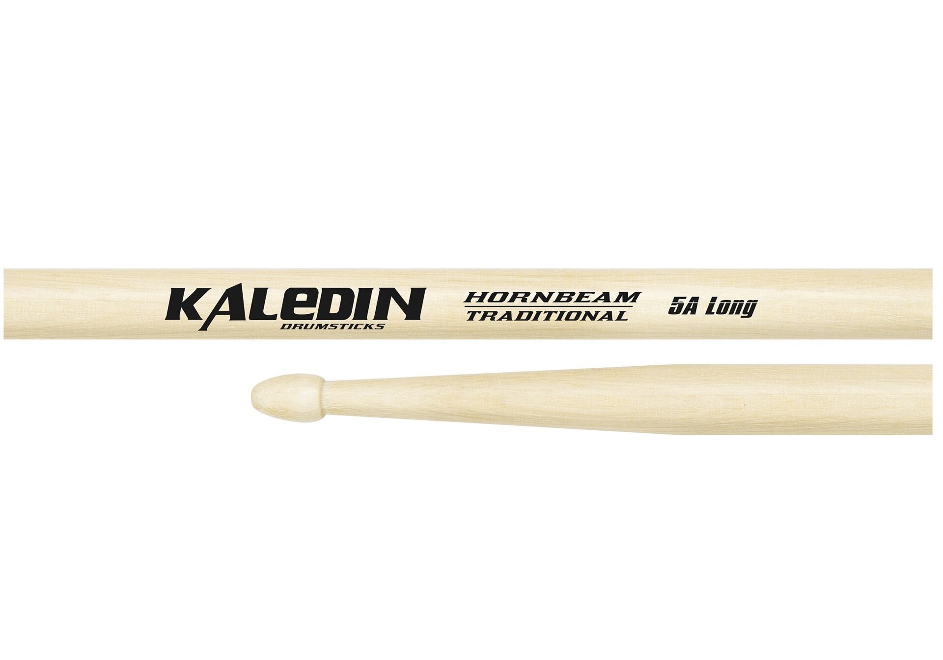 Барабанные палочки Kaledin Drumsticks 7KLHB5AL 5A Long, граб, деревянный наконечник