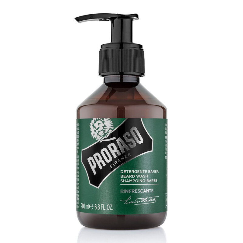 Proraso Beard Shampoo Refreshing Шампунь для бороды освежающий 200 мл