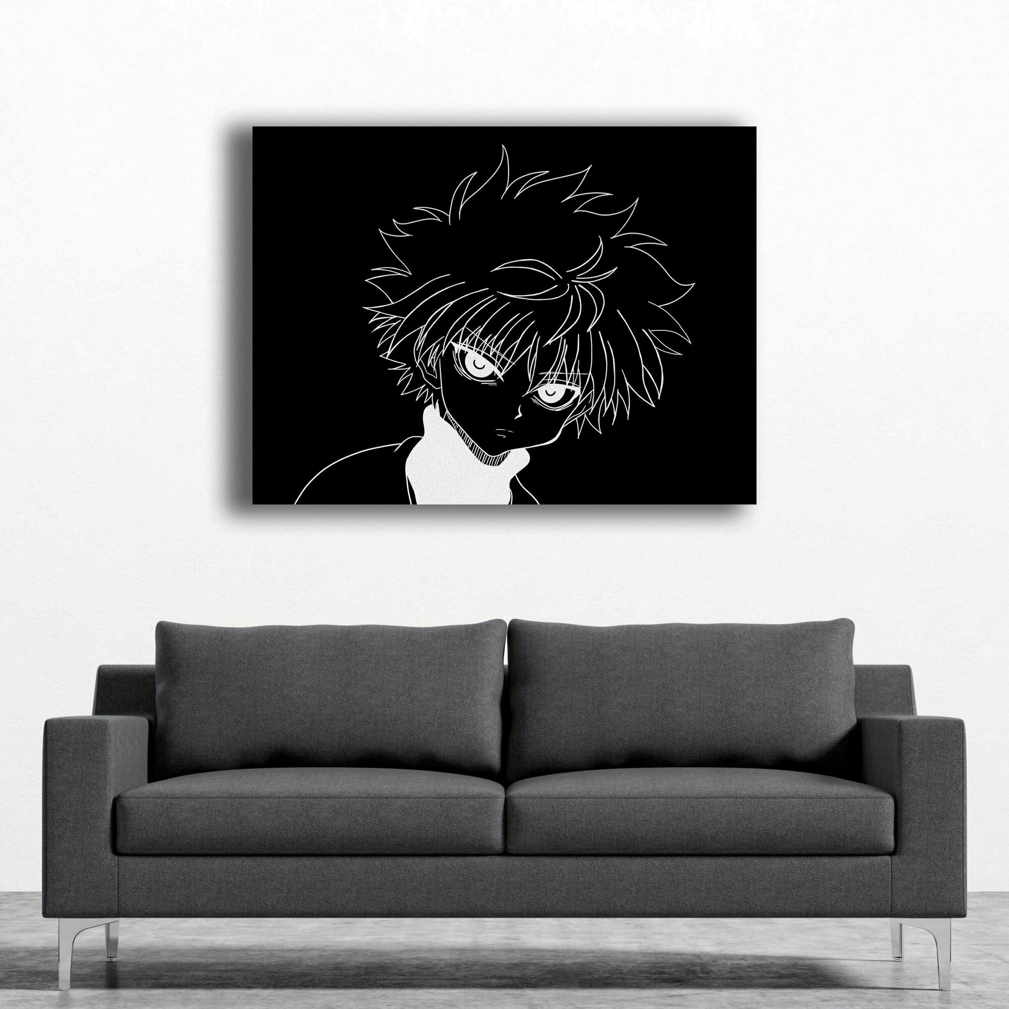 Интерьерная картина на холсте / dead inside / zxc 40*60