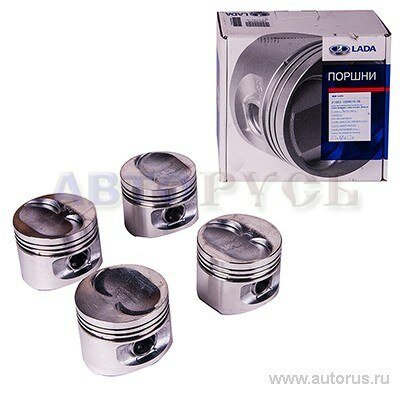 Поршневая группа комплект (4 шт.) 82,0 без колец ваз-21083 группа е lada 21083100401576