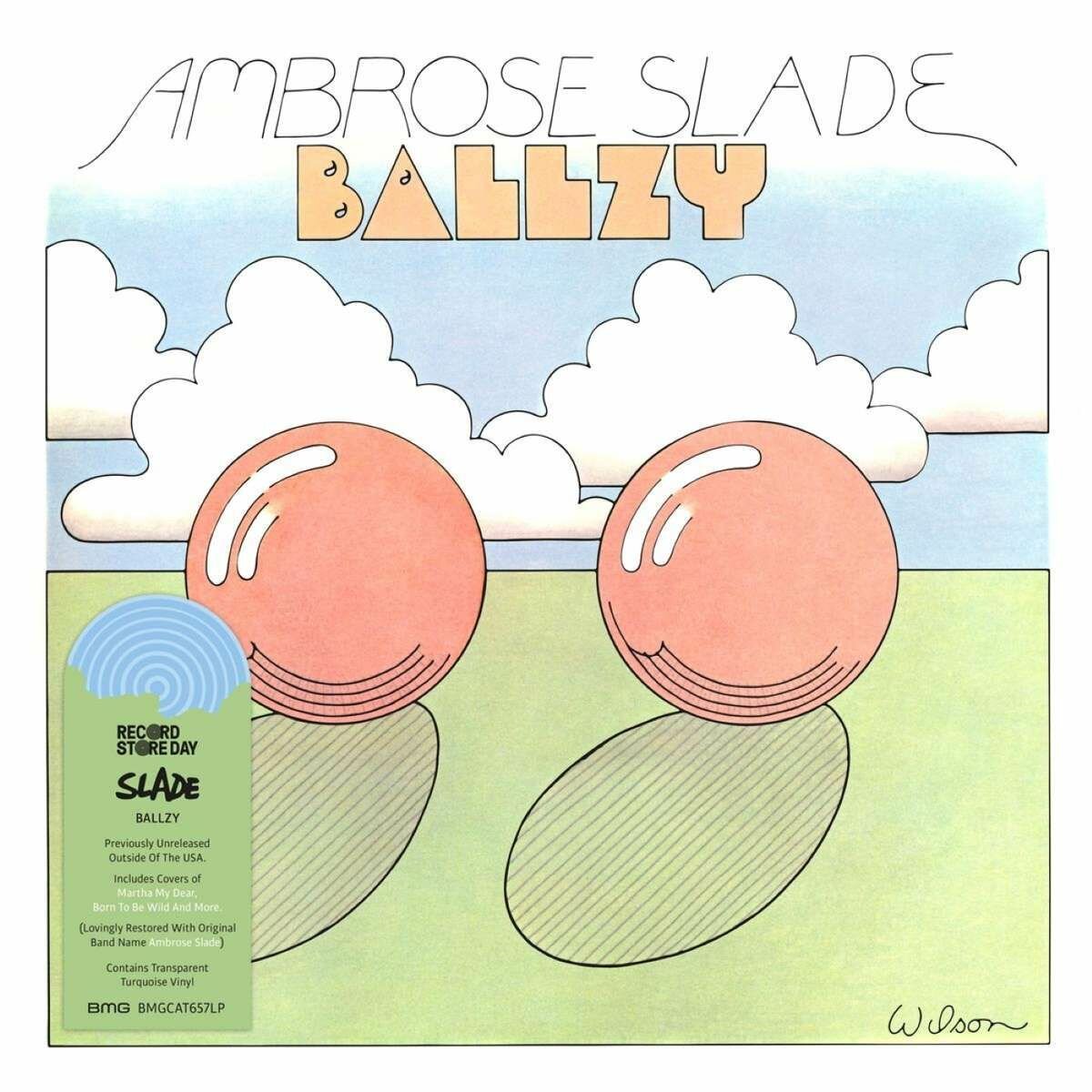 Виниловая пластинка Slade - Ballzy (Transparent Turquoise Vinyl) (1 LP)