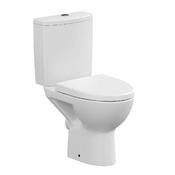 Унитаз-компакт PARVA NEW CLEAN ON безоб.+сид. дюропласт микролифт Cersanit*