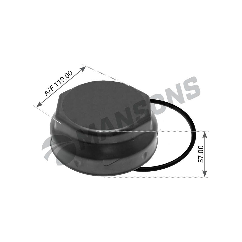 MANSONS 300.196 крышка ступицы (м) d137x57 \bpw eco-plus2