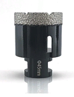 Коронка алмазная универсальная HARD 45 мм для УШМ M14 (сухое сверление) MKSS