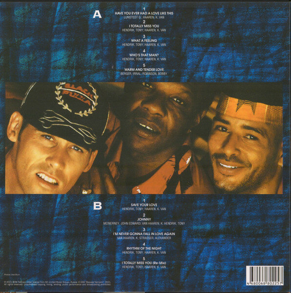 Виниловая пластинка BAD BOYS BLUE / Totally (Blue Vinyl) (LP)