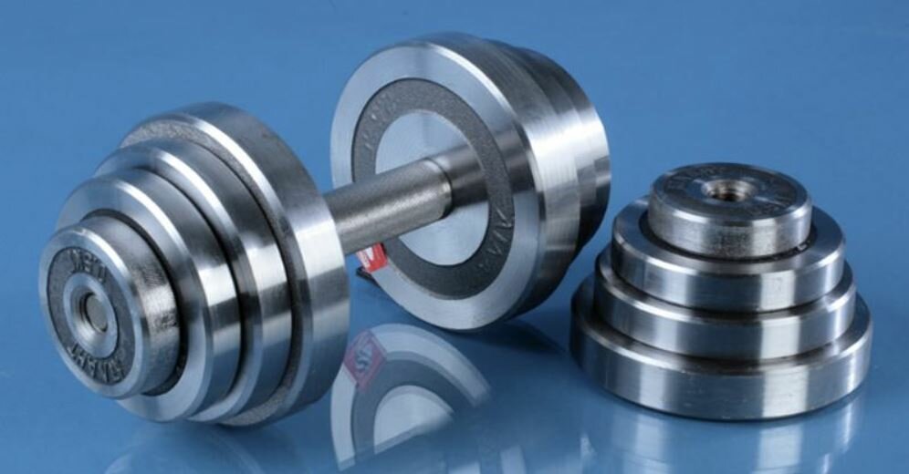 Гантель металлическая разборная атлант 16 кг