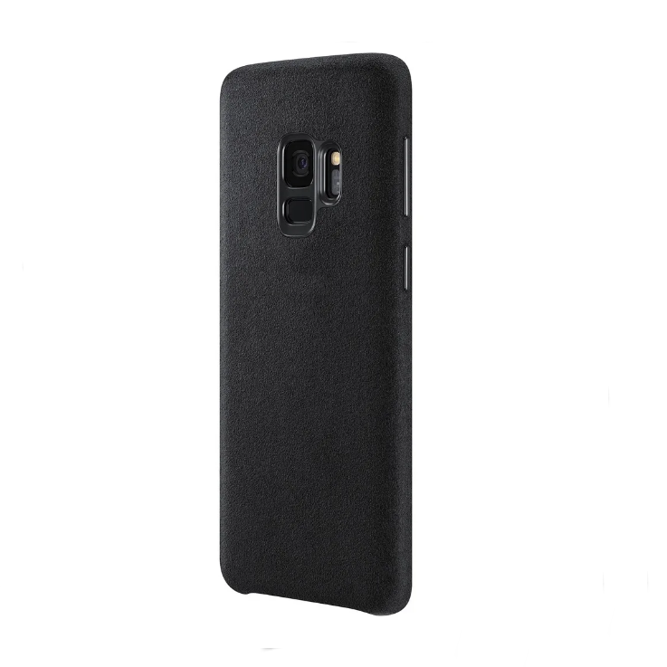Чехол-накладка MyPads Alcantara Cover EF-XG960 клип-кейс задняя панель крышка из Алькантары (замши высочайшего качества) для Samsung Galaxy S9 SM-G960 черный