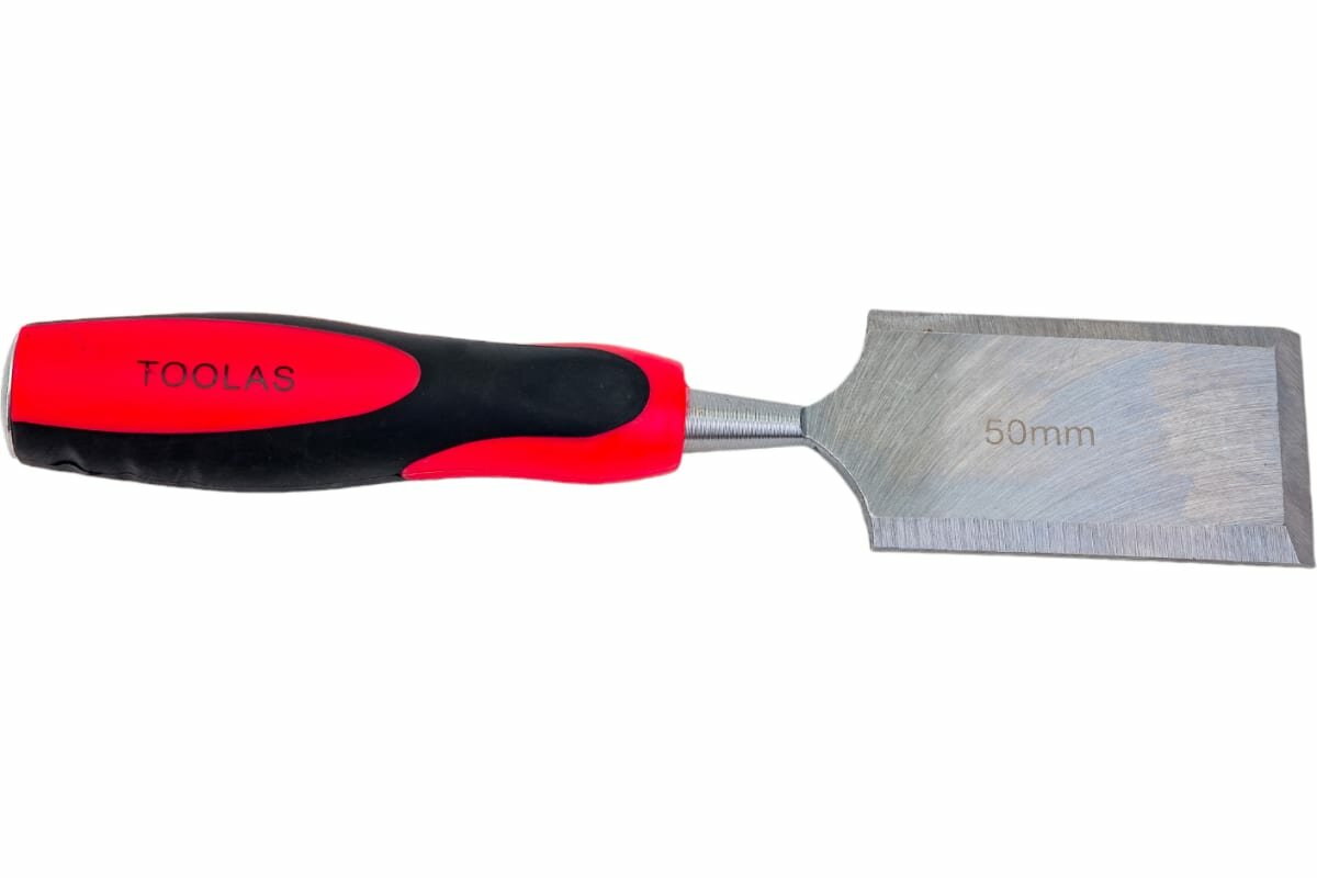 Стамеска TOOLAS 50 мм, код 00003593, инструмент для точной обработки дерева