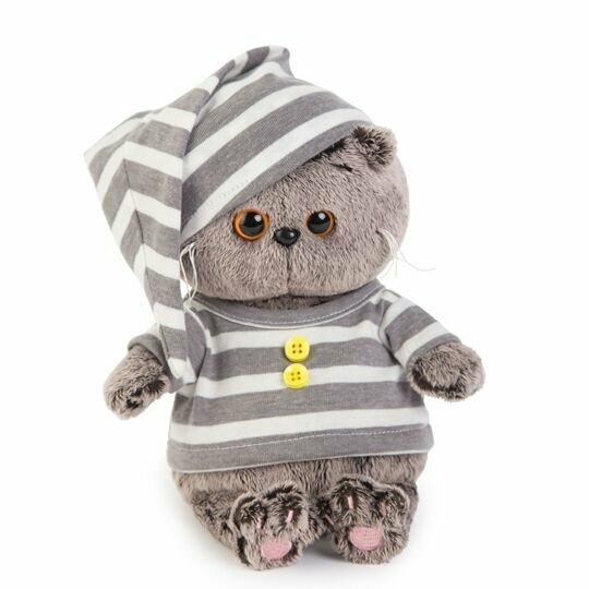 Игрушка мягкая Басик BABY в пижамке 20см