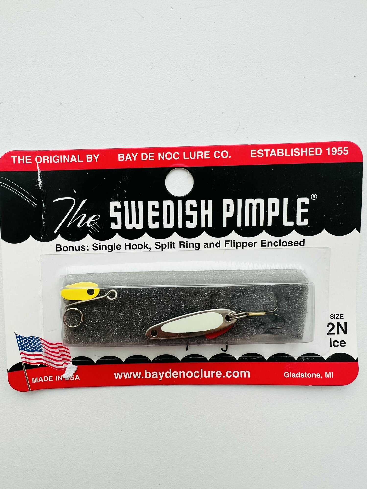 Блесна зимняя The Swedish Pimple 2