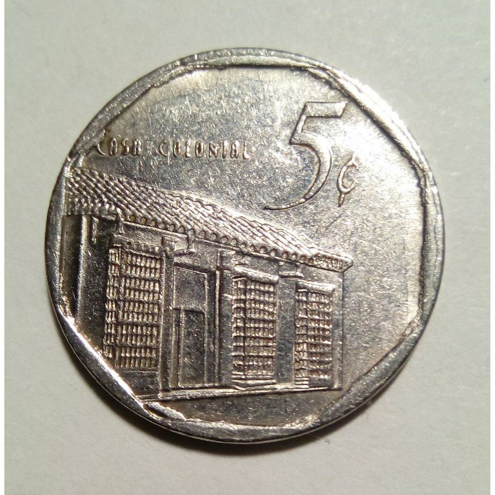 Монеты Куба 2000г. "CASA COLONIAL" Регулярный выпуск VF