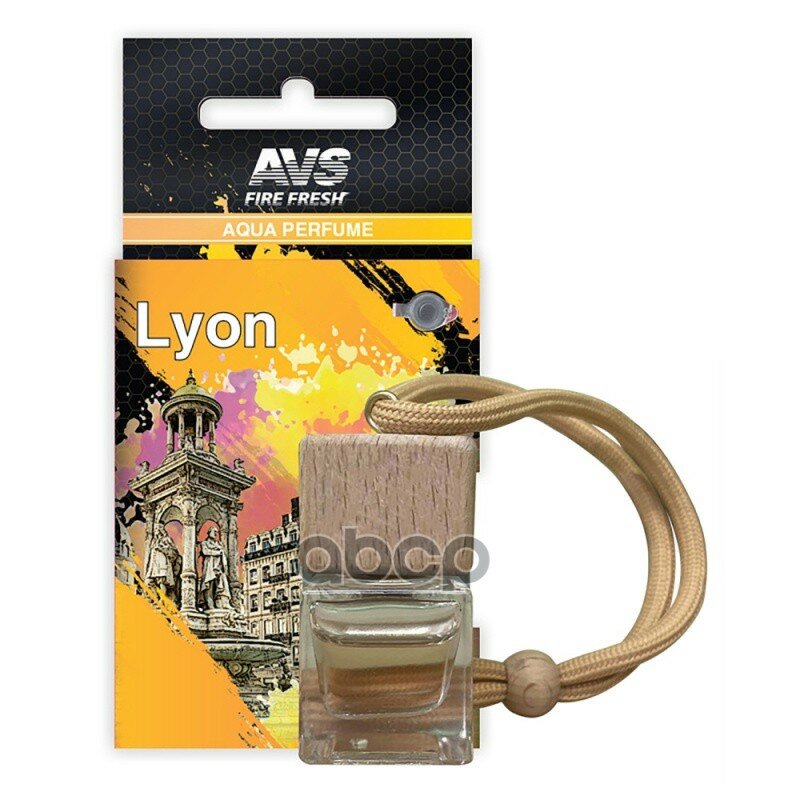 Ароматизатор подвесной (Egoist Platinum/Эгоист) жидкий "AVS" Aqua Perfume (AQP-08, France/Lyon) AVS арт. A40483S