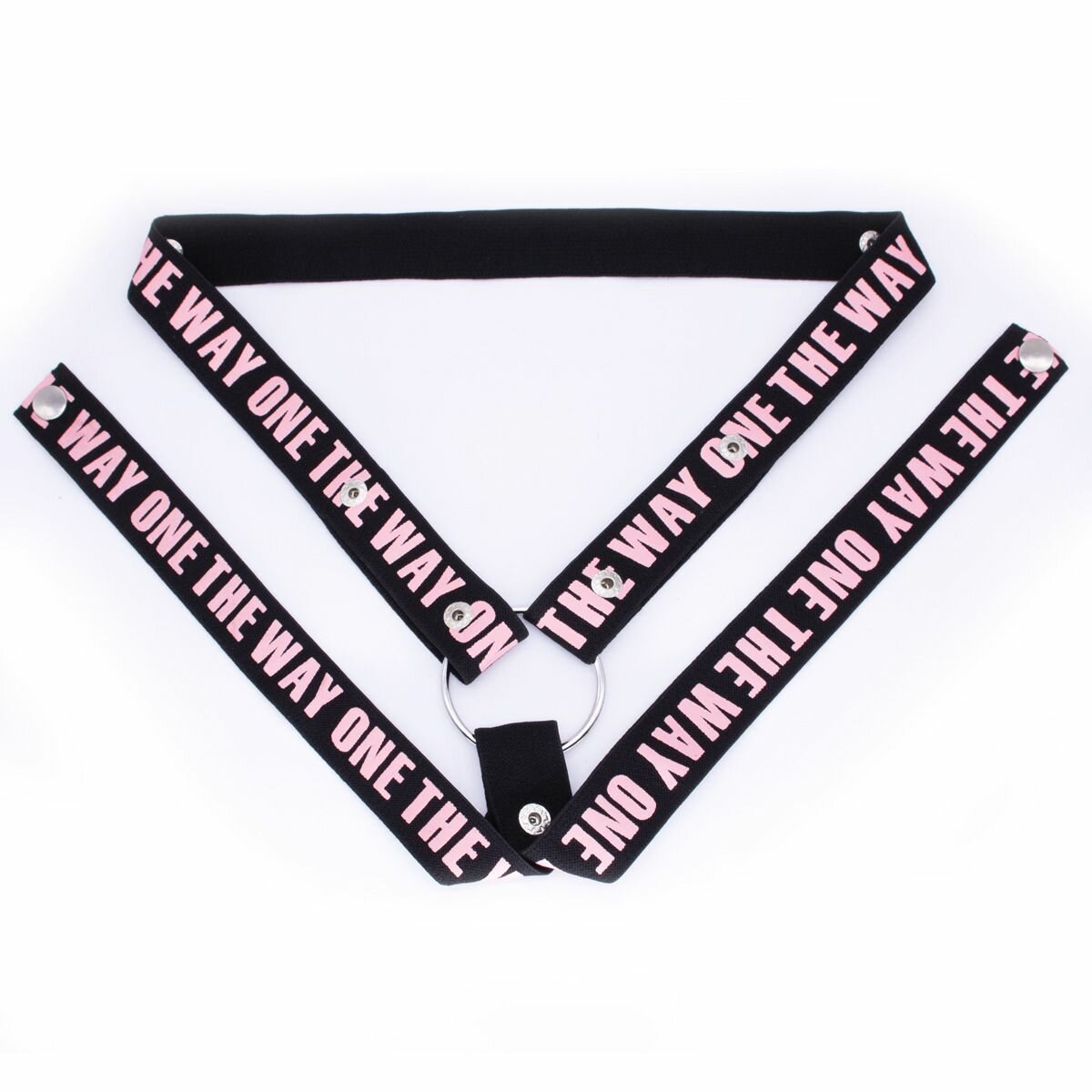 Трусики, ремешок-фиксатор из стрейч ткани для мужского пояса верности или кольца, чёрный Hotplease one way 18+