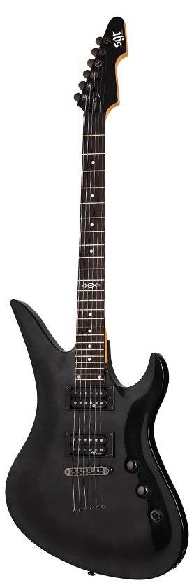 Schecter SGR AVENGER MBLK Гитара электрическая, 6 струн, чехол в комплекте