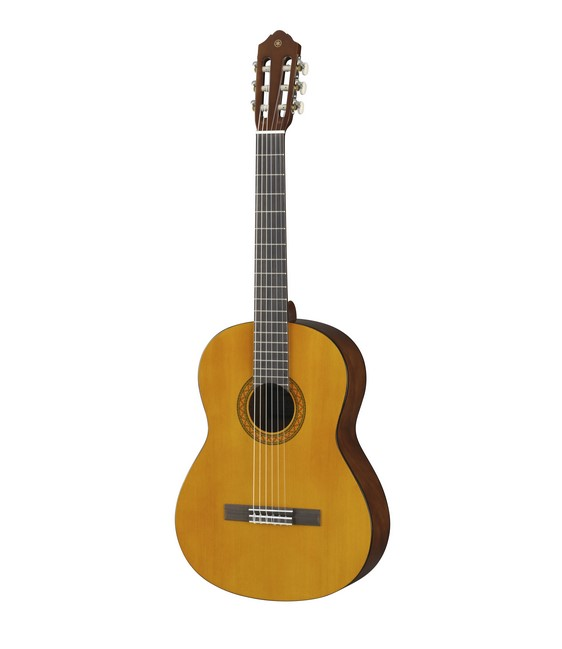 Yamaha C40 классическая гитара, дека ель, корпус меранти, гриф нато, накладка на гриф палисандр, колки хромированные, цвет натуральный