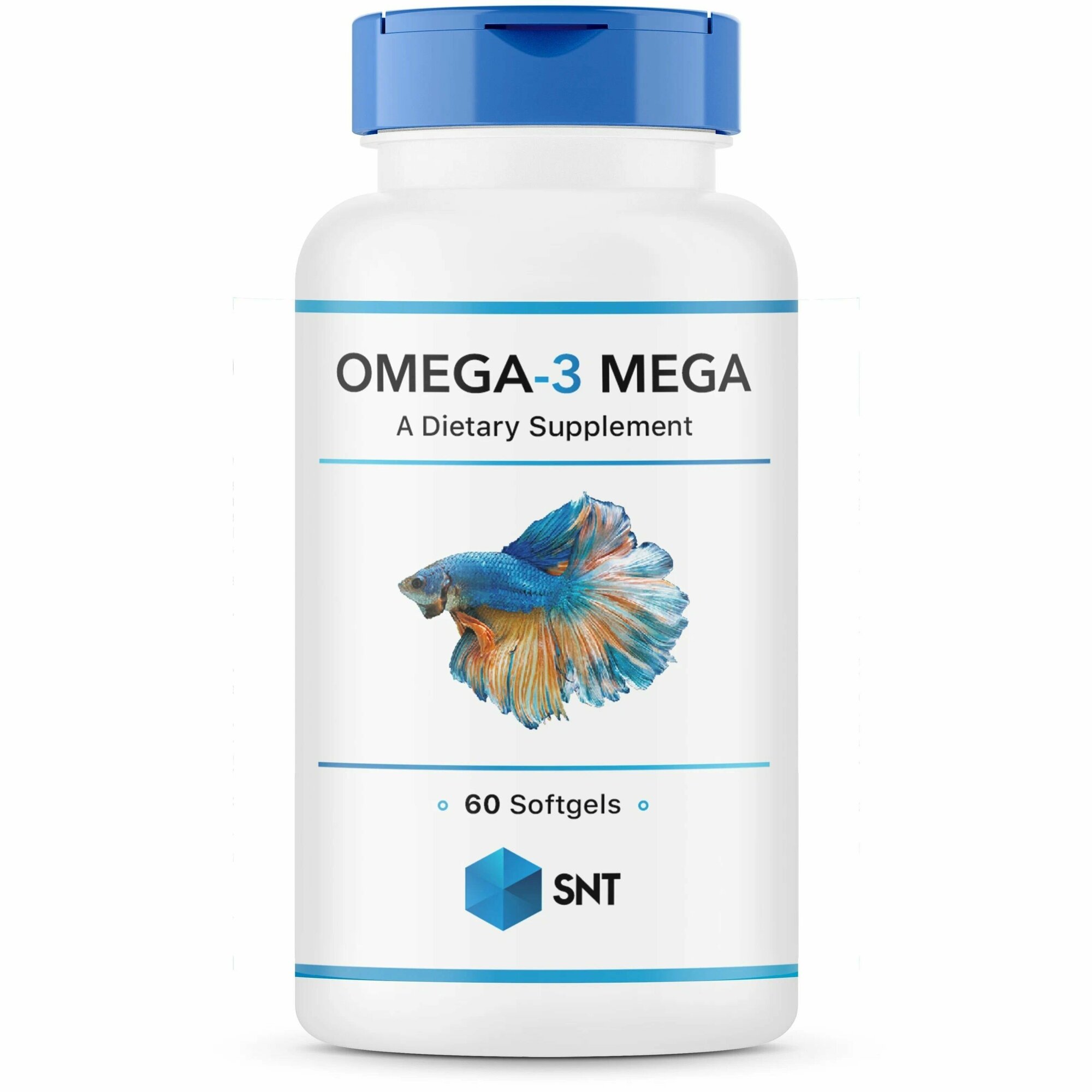SNT Omega-3 Mega/СНТ Омега-3 Мега (330 ЭПК/220 ДГК) 1000 мг (60 гел. капс)