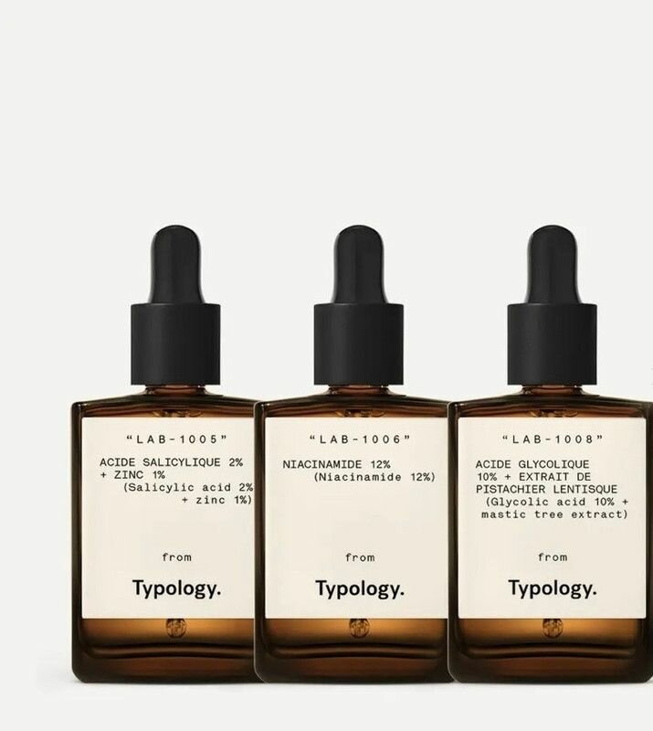 Typology Набор сывороток для лица против пятен Trio of Serums for Blemish-Prone Skin
