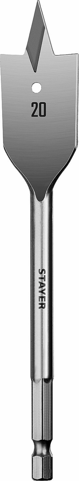 Сверло по дереву, по бетону, перовое STAYER 2950-20 20 x 152 мм