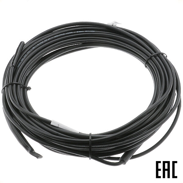 Нагревательный кабель Ridan Snow-30 21RT0630R двухжильный 300Вт L=10м для водостоков (Ridan)