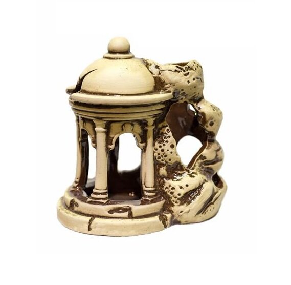 Беседка в скале большая 16x11x16см