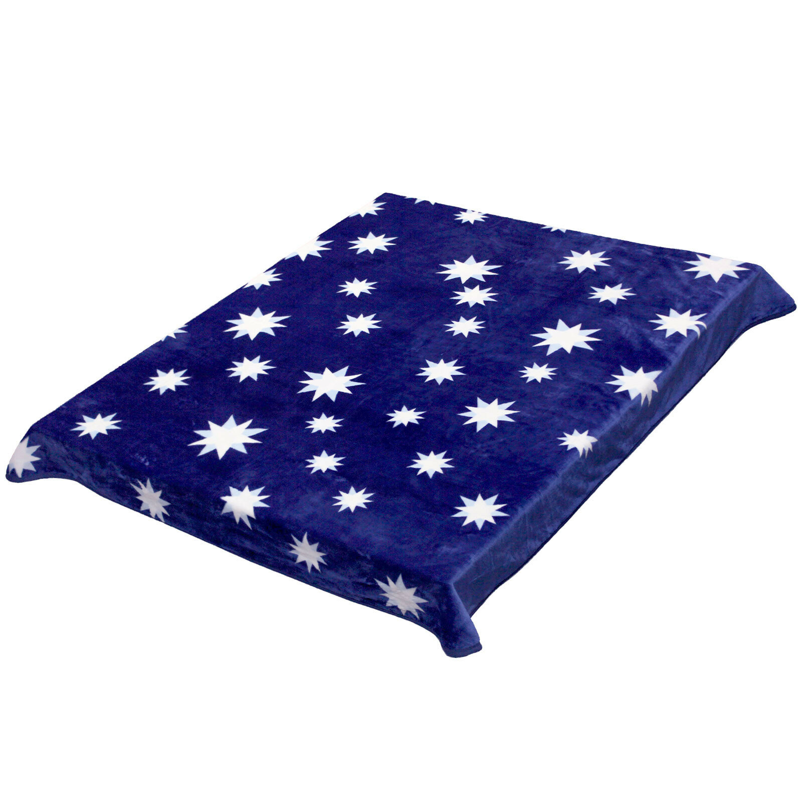 Пледы и покрывала Smoon Плед "Звездочки" синий 160x210 полуторный Смун