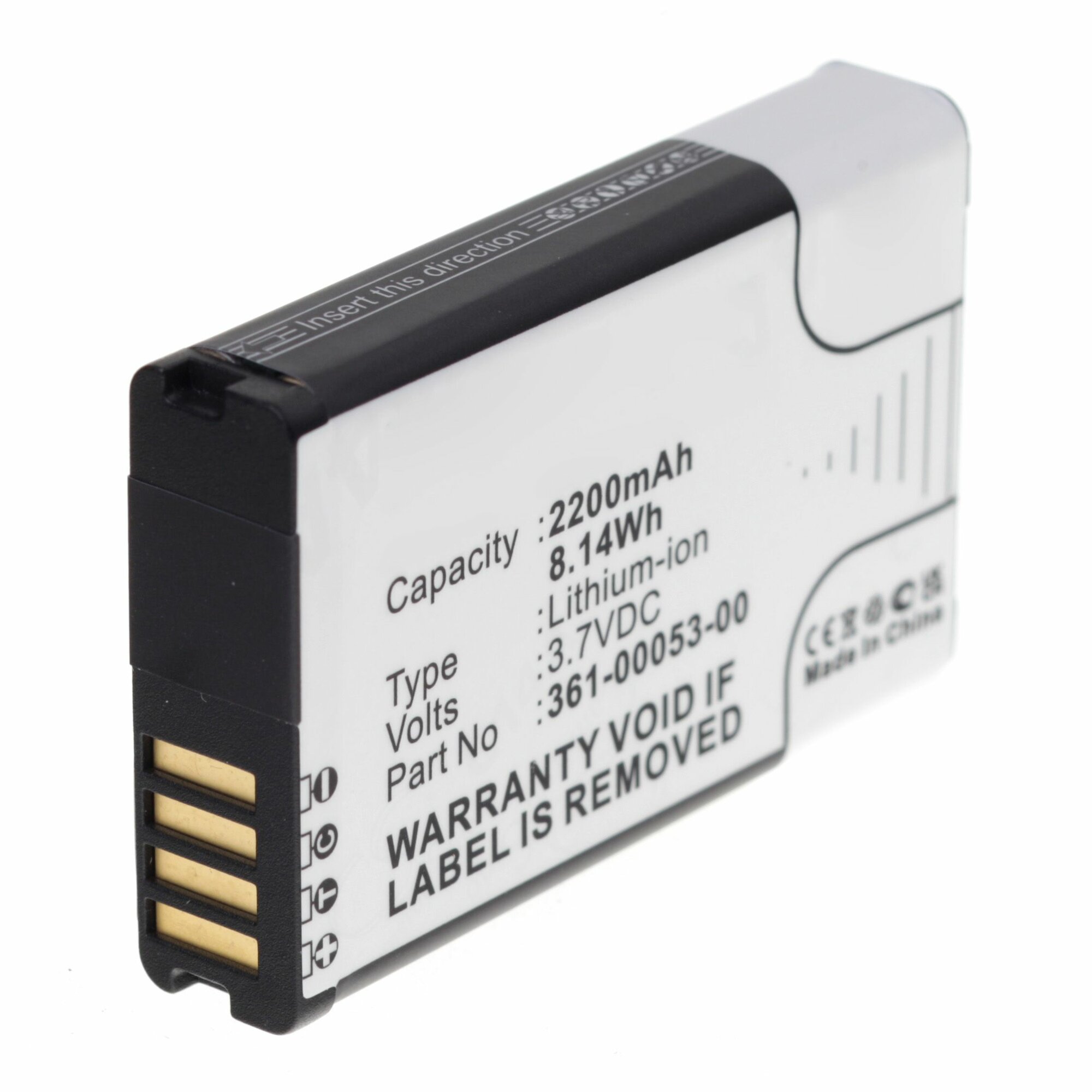 Аккумулятор iBatt 2200mAh для навигаторов Garmin Virb (010-11654-03, 361-00053-00)
