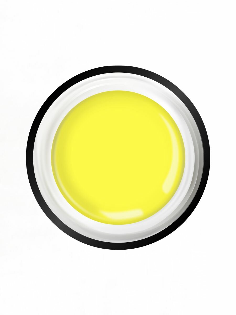 Nail Club Гель-краска с липким слоем GO-50 Lemon Juice, 5 мл.