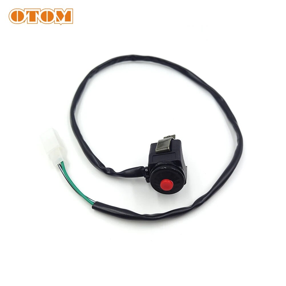 OTOM переключатель мотоцикла красный желтый Кнопка рупорный стартер для KTM EXC HUSQVARNA FE CRF Red