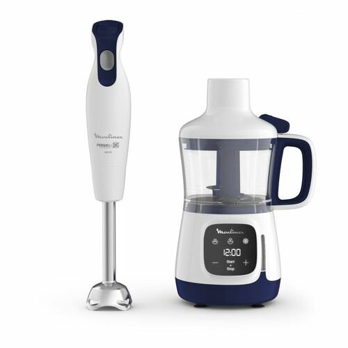 Блендер Moulinex DD55W110, стационарный, белый