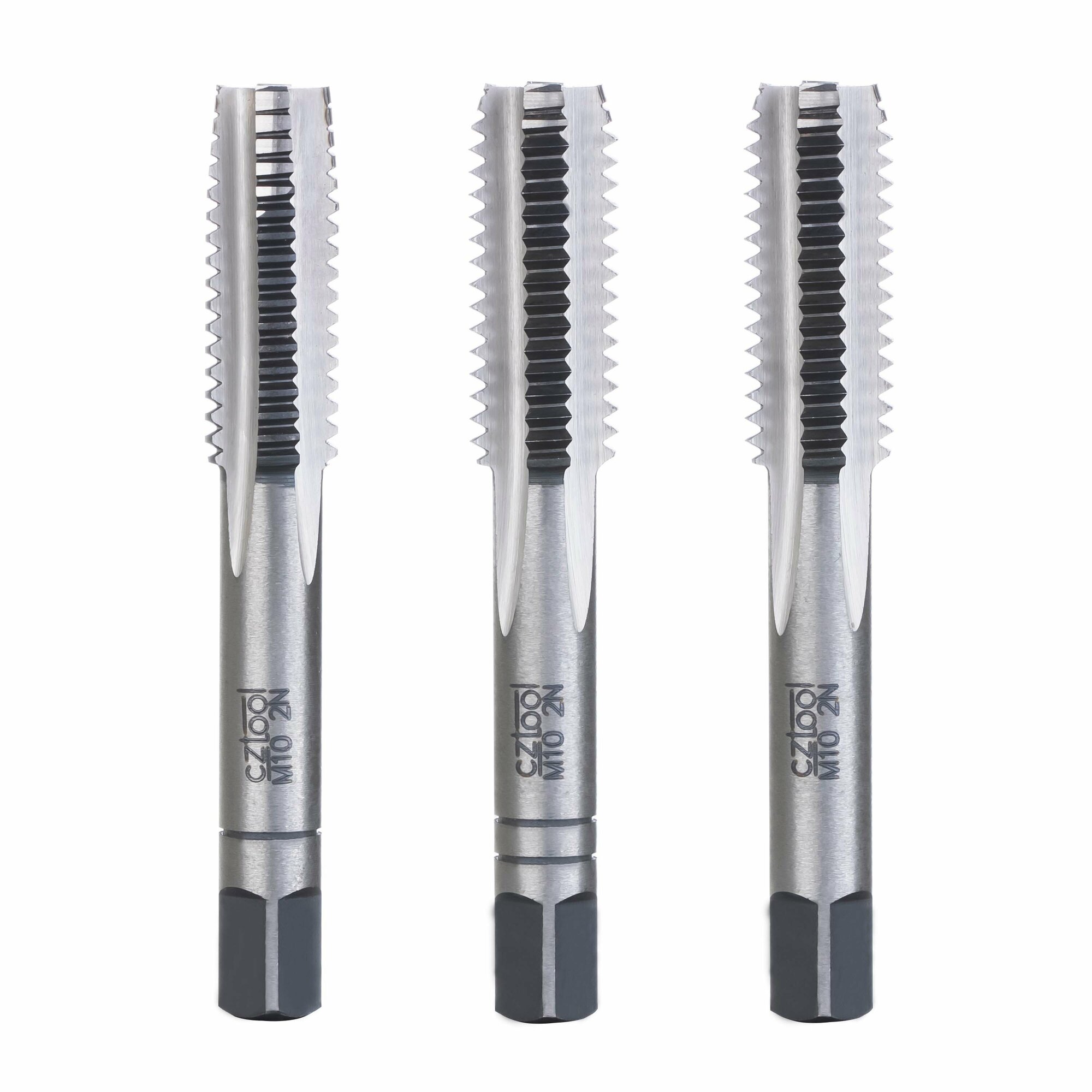 Набор метчиков 3шт Bucovice Tools 115CrV3 CSN223010 2n метрическая резьба М10х1,5 110100-3