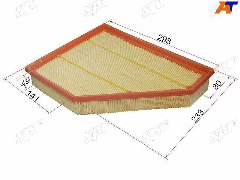 . SAT Фильтр воздушный для BMW 1-SERIES E87 04-/3-SERIES E90 05-/X1 E84 09-