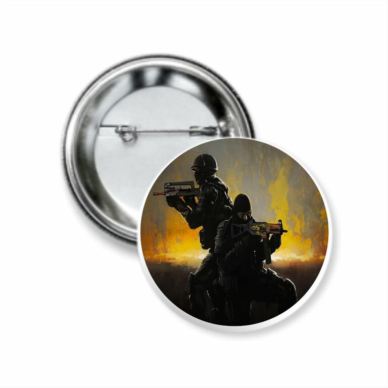 Значок "Counter-Strike, CS GO, Контр Страйк" №19