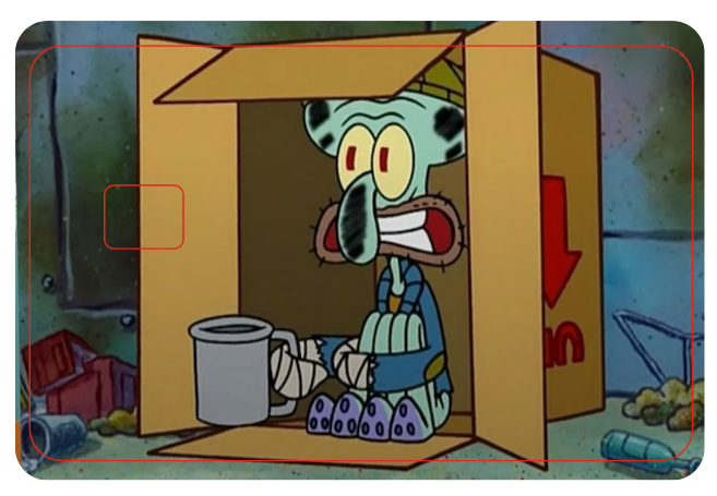 Наклейка на банковскую карту, стикер на карту, Сквидвард