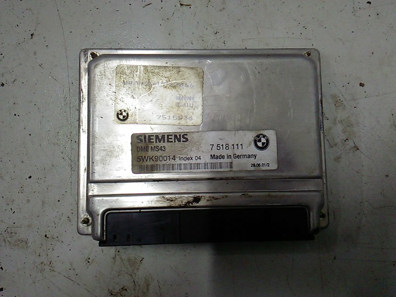 Б/У БМВ Х5 , ЭБУ , Е53 Блок управления двигателем BMW X5 1999-2003 E53 20779 BMW арт. 7518111, 12147518111