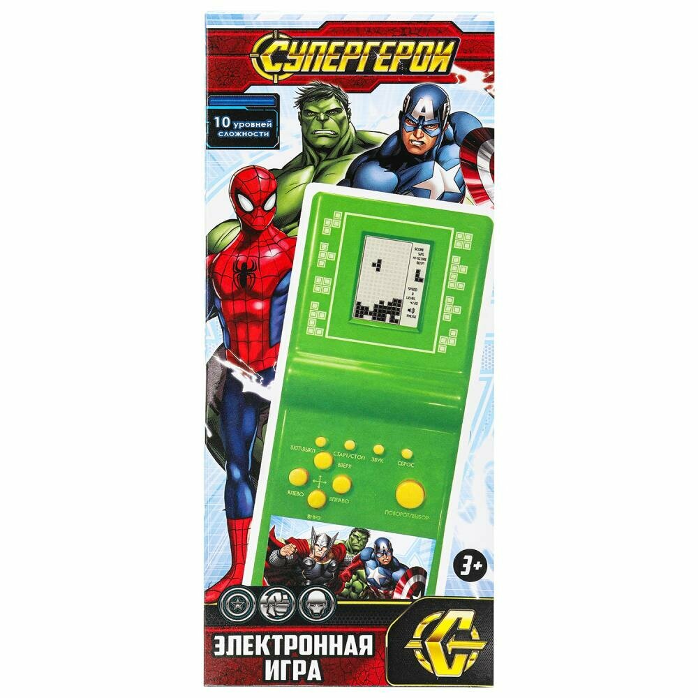 Электронная логическая игра Супер герои Играем Вместе D22605-R21