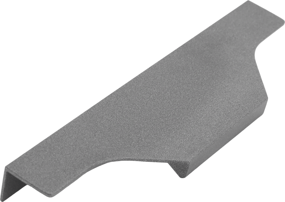 Мебельная ручка-профиль графит 146 мм